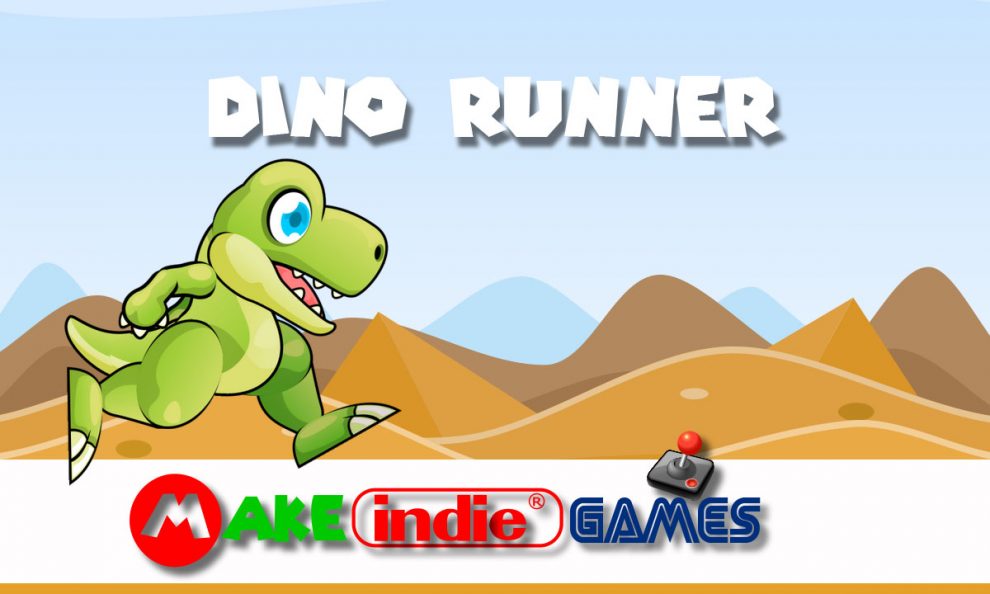 Como criar o jogo DINO RUNNER no GDevelop - 1 Parte - Make Indie Games