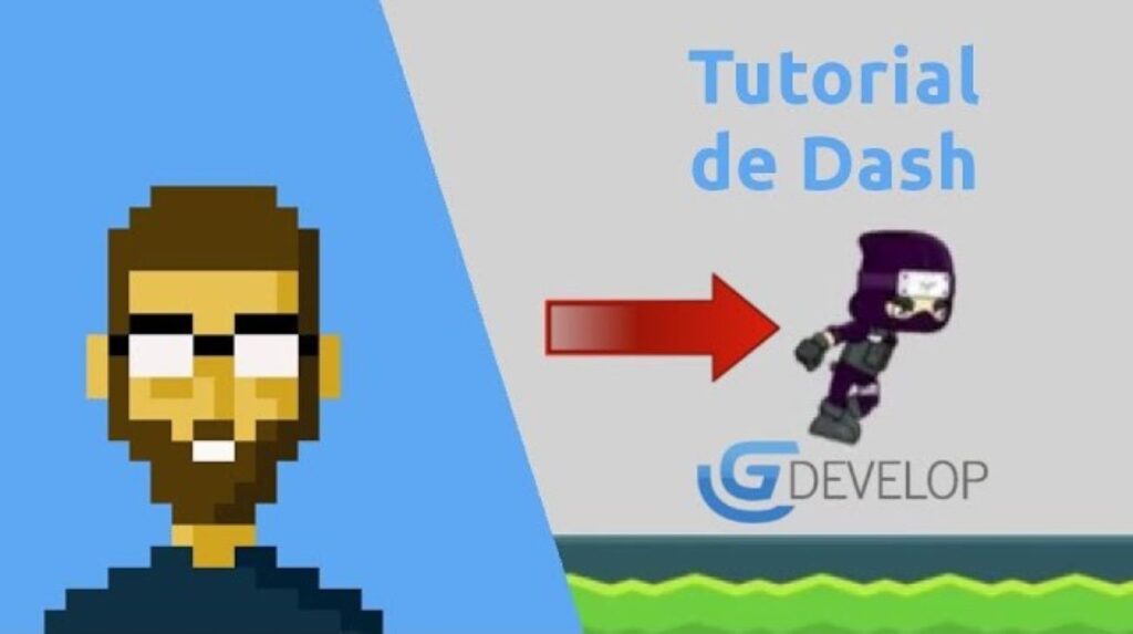 Aprenda a como construir a mecanica de Dash Horizontal - GDevelop 5 - Make Indie Games